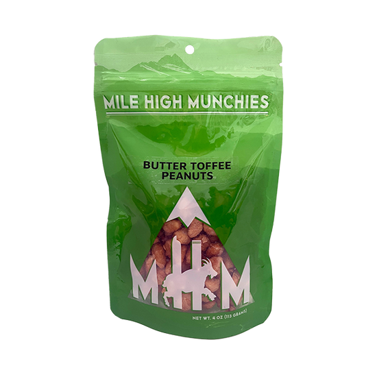 Mile High Munchies - Butter Toffee Peanuts 4oz – Colorado Food Showroom