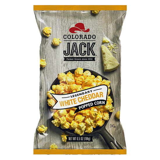Colorado Jack - Popcorn - White Cheddar 6.5oz – Colorado Food Showroom