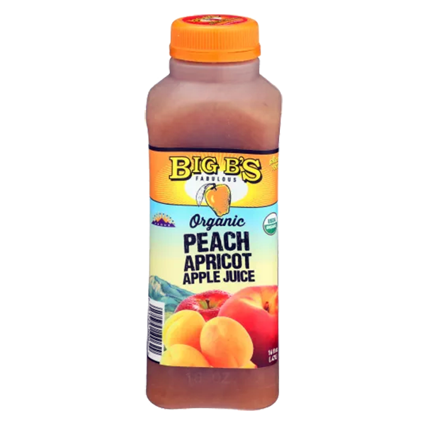 Big Bs - Organic Juice - Peach Apricot Apple Juice 12/16oz – Colorado ...