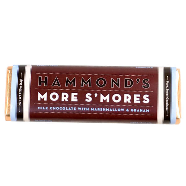 Hammond's - Chocolate Bar - More S'mores 12/2.25oz – Colorado Food Showroom